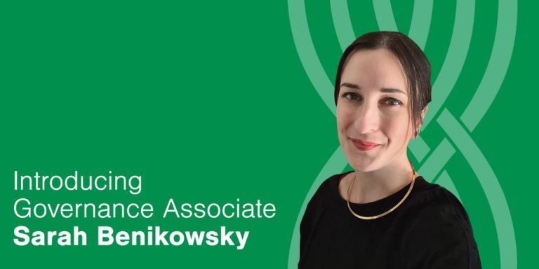 Introducing Sarah Benikowsky: new Governance Associate - Hanga Aro Rau